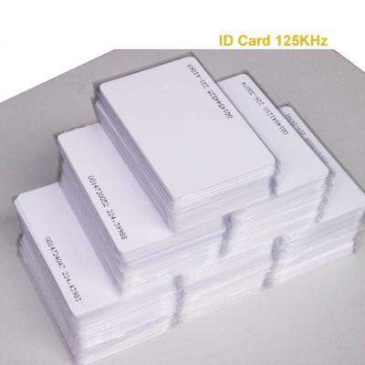 Κίνα Παχιά κάρτα άσπρο 125khz Clamshell Em4100 Tk4100 ταυτότητας της Em μάγκο Rfid προς πώληση