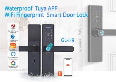 Cina Serratura impermeabile e serratura a impronte digitali per hotel Serratura a prova di polvere Campanello digitale incorporato Serratura digitale senza fili con TTlock in vendita
