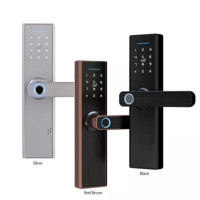 Cina Serratura impermeabile e serratura a impronte digitali per hotel Serratura a prova di polvere Campanello digitale incorporato Serratura digitale senza fili con TTlock in vendita