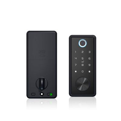 China APP Remote Control RFID Card Password fingerprint Wireless Smart Door Lock for sale