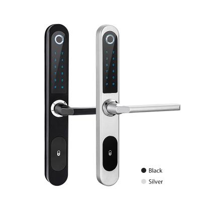 Cina Serratura digitale antipolvere con serratura TT e serratura wireless impermeabile slim per hotel con Tuya APP in vendita