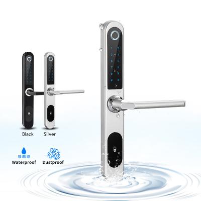 Cina Serratura digitale antipolvere con serratura TT e serratura wireless impermeabile slim per hotel con Tuya APP in vendita