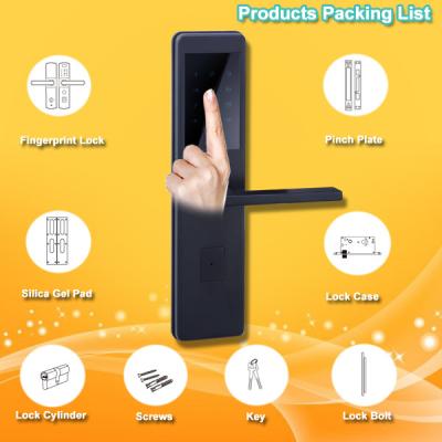 Cina Di parola d'ordine di porta del touch screen Keyless della serratura della garanzia serratura di porta lunga di prim'ordine della carta del  contactlessly in vendita