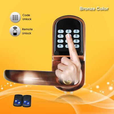 China High Sensitivity Smart Digital Door Lock , Remote Electronic Door Locks For Homes for sale