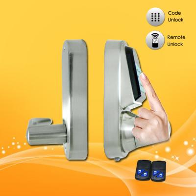 中国 開いた指紋/パスワードの容易な作動させた電子キーパッドのドア ロック 販売のため