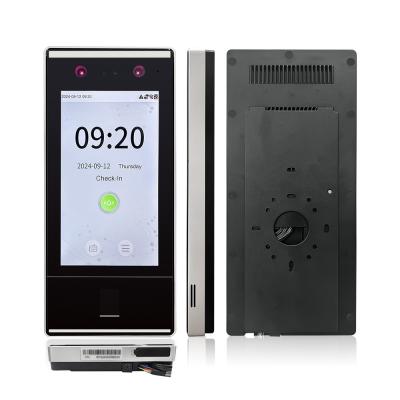 China Waterproof IP65 Dustproof Facial and Fingerprint and RFID Card Time Attendance and Access Control Terminal with TPC/IP for sale