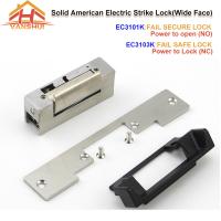 China Wide Face Door Electric Strike Lock Access Control With Fail Secure Or Fail Safe Function for sale