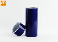 China PE Window Glass Protective Film 50 Micron Blue Anti UV Scratch Barrier Temporary Adhesive for sale