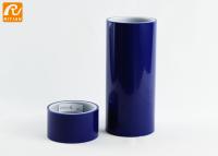 China PE Window Glass Protective Film 50 Micron Blue Anti UV Scratch Barrier Temporary Adhesive for sale