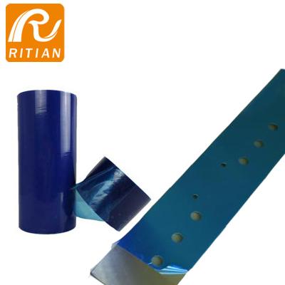 China PE Stretch Metal Stainless Steel Surface Protective Protection Film 50 Mic SGS Certificated for sale