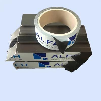 China Best Price Anti Scratch PE Material Protective Film For Aluminium Profile Or Window Section for sale