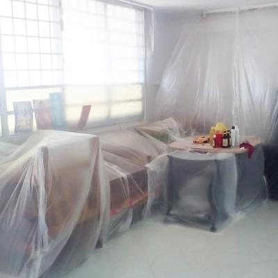 China Free Sample Clear Flexible Pallet Wrap Polyethylene Film For Sofa Bed, Furniture for sale