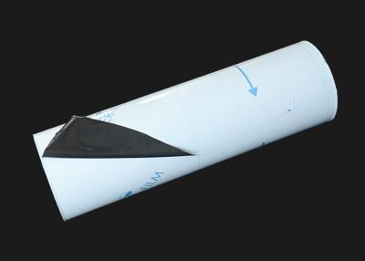 China Rubber-Based Adhesive Black/White Polyethylene Protective Film For Laser Cutting Processes for sale