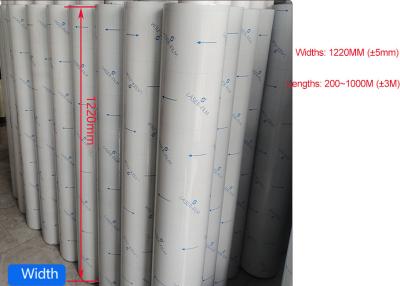 China Rubber-Based Adhesive Black/White Polyethylene Protective Film For Laser Cutting Processes for sale