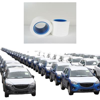 China Película protectora automotriz de PE opaca brillante blanca, 1200 mm de ancho, 100 m de largo, para protección de pintura de automóviles en venta