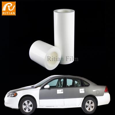 China Película protectora automotriz temporal con 0.07 mm de espesor, 1500 mm de ancho y 100 m de longitud para la protección de la pintura del automóvil en venta