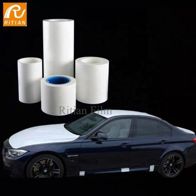 China UV Resistant and Residue-Free Removal 70 Micron PE Protective Film for Automotive Paint Protection for sale