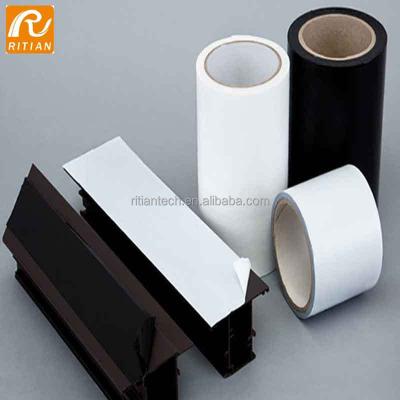 China UV Resistant PE Protective Film with Medium Tack Adhesion and Customizable Size for Metal and Automotive Surfaces for sale