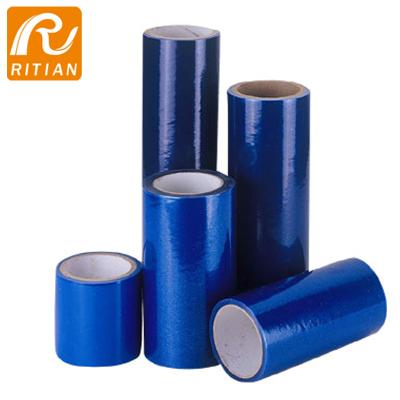 중국 PE 보호 필름 1240mm 폭 50 미크론 두께 200m 길이 창문 및 유리용 표면 보호 필름 판매용