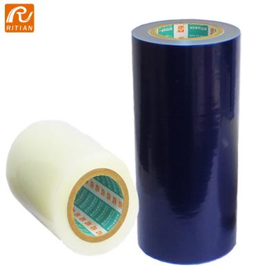 China Polyethylene PE Surface Protection Film Roll With Residue-Free Removal, Water Resistance, And 50-500M Length Range for sale