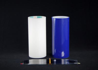 Cina Il permesso blu del film protettivo del PE di colore nessuna colla per plastica sorge la protezione in vendita