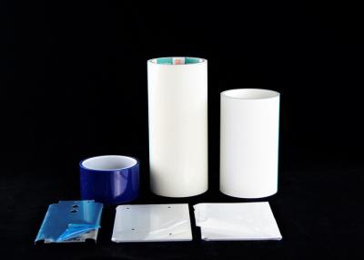 Cina Il permesso blu del film protettivo del PE di colore nessuna colla per plastica sorge la protezione in vendita