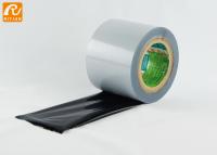 China 60 Micron PE Solvent Adhesion Aluminum Protective Film - Black/White, 10-1240mm Width, 250g/25mm Tack for sale