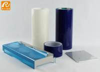 China Solvent Based Acrylic PE Protective Film 30-50μm Thickness 50-2000mm Width for sale