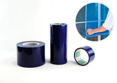 Cina Il film all'aperto della protezione di vetro di finestra colore blu RoHS di spessore di 50 micron ha certificato in vendita