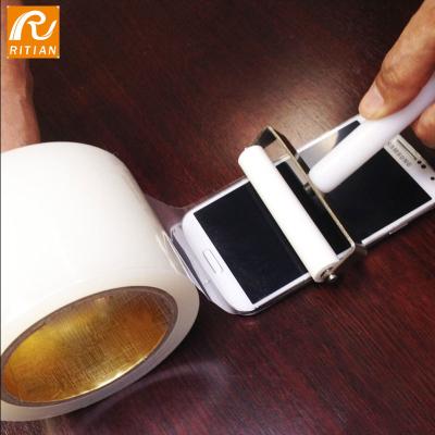 China Flexible PE Protective Film with UV Resistance 6 Months, Residue-Free Removal and Rubber-Based Adhesive for Industrial Surface Protection for sale
