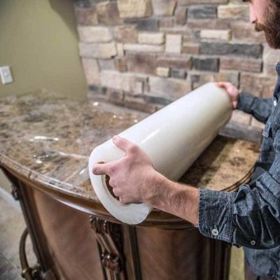 China Durable PE Protective Film with Rubber-Based Adhesive for Residue-Free Removal and UV Resistance 6 Months for sale