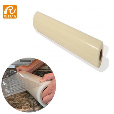 China Durable PE Protective Film with Rubber-Based Adhesive and 6 Months UV Resistance for Residue-Free Surface Protection for sale
