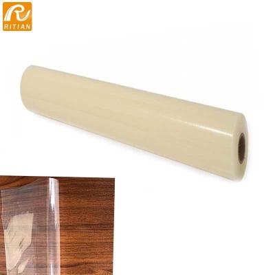 China 70um PE Protective Film with Acrylic Adhesive and UV Resistance for Carpet and Automotive Surface Protection for sale