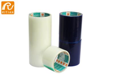 China Doorzichtige plaat metalen beschermende film, zelfklevende plastic film met anti-schram functie. Te koop