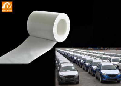 China PE-Schutzfolie für Fahrzeuge Durchschnittliche Haftung Für Fahrzeuge Transportprozess / Lagerung zu verkaufen