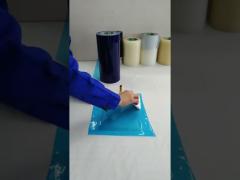 Kleurend Venster van de Glazen venster het Blauwe Transparante Beschermende Film verbrijzel Schildslag het Vormen Film
