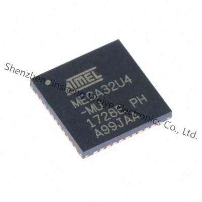Cina Microcontroller MCU AVR USB 32K FL 16MHz Ind Grn temporaneo di 8 bit ATMEGA32U4 in vendita