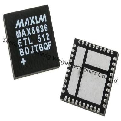 中国 MAX8686ETL+T Switching Voltage Regulators Single/Multiphase, Step-Down, DC-DC Converter Delivers Up to 25A Per Phase 販売のため