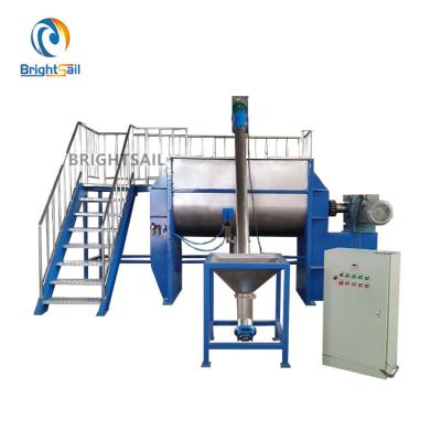 Cina Horizontal Ribbon Mixer Medicinal Powder Mixing Machine With CE 2.2 KW in vendita