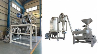 Spice Mustard Seed Wide Chamber Pin Mill Powder Machine With CE From Brightsail