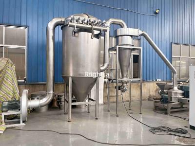 中国 Brightsail ACM grinder Talc Powder Air Classifier Mill Talc Powder pulverizer set sus304 販売のため