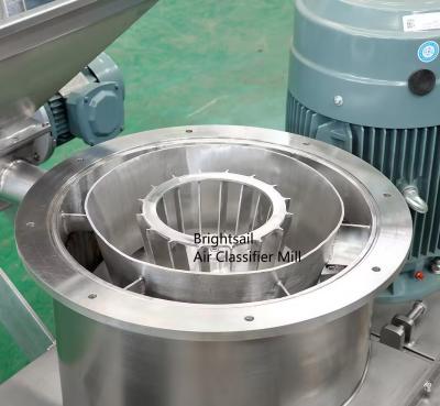 중국 에리트리톨 공기 분류기 밀 밀러 머신 수크라로오스 밀링 머신 식품 분말기 Brightsail 세트 판매용
