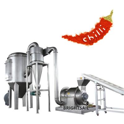 China 100-1000 Kg Per Hour Spice Powder Grinder Machine for sale