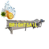 China 1750kg Capacity BSQP Bubble Washer with Frequency Control - 5000×1600×1350mm Food Grade Stainless Steel for sale