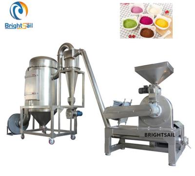 Chine 1300kg/H Chilli Powder Grinding Machine 3 Stage Pepper Pulverizer à vendre
