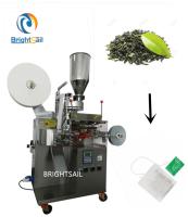 China Automatic 5ml Herbal Tea Bag Packing Machine with Labeling Volumetric Filler 40 Bags/Min for sale
