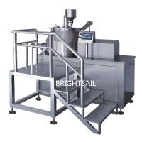 China Volumetric Method Rapid Mixing Granulator 280L Working Volume for Crushing Thermal Sensitive Materials for sale