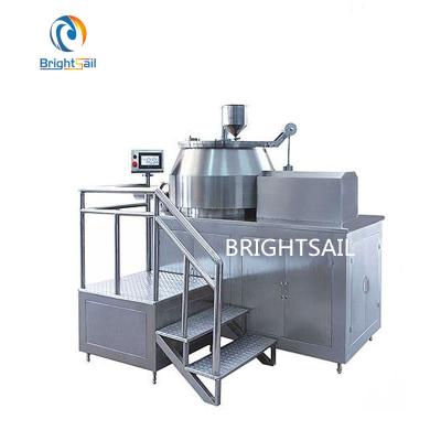 China 15 KW Horizontal Cylinder High Speed Mixing Granulator GMP Standard for sale