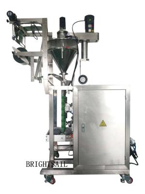 China Stainless Steel 1.5kw Coffee Automatic Powder Packing Machine Auger Weighing for sale