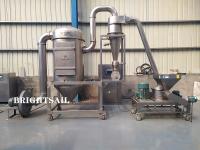 China Rice Husk Grinder Machine 15mm Input 20-200kg/H Capacity 60-2500mesh Fineness for sale